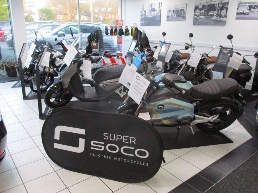 Super Soco Aftersales At Ashbank Garage In Stoke-on-Trent Staffordshire