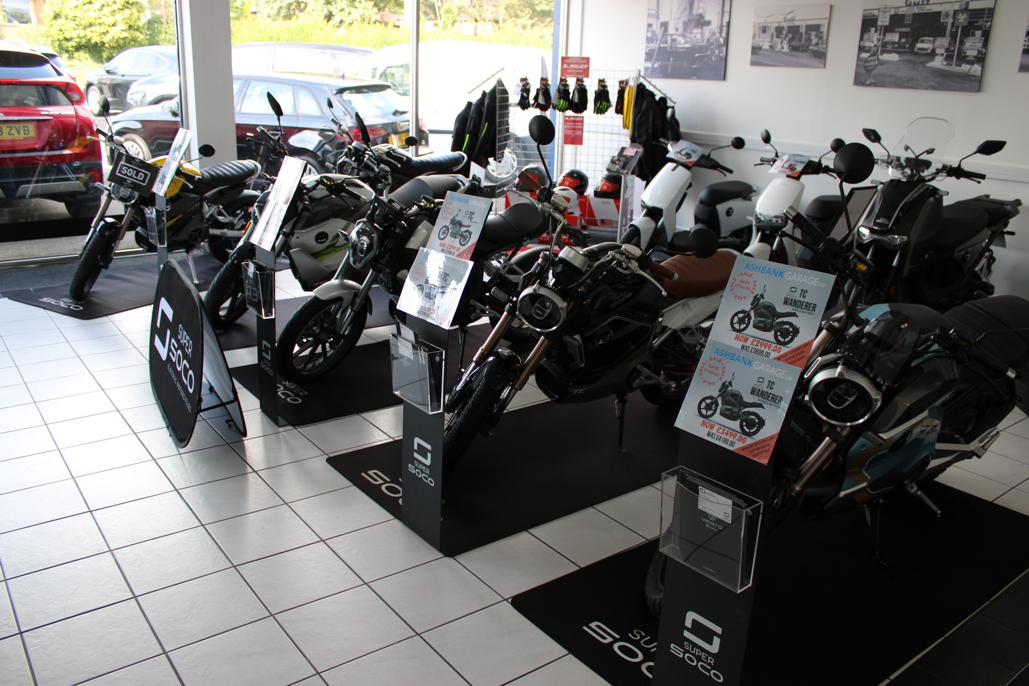 Super Soco Aftersales At Ashbank Garage In Stoke-on-Trent Staffordshire